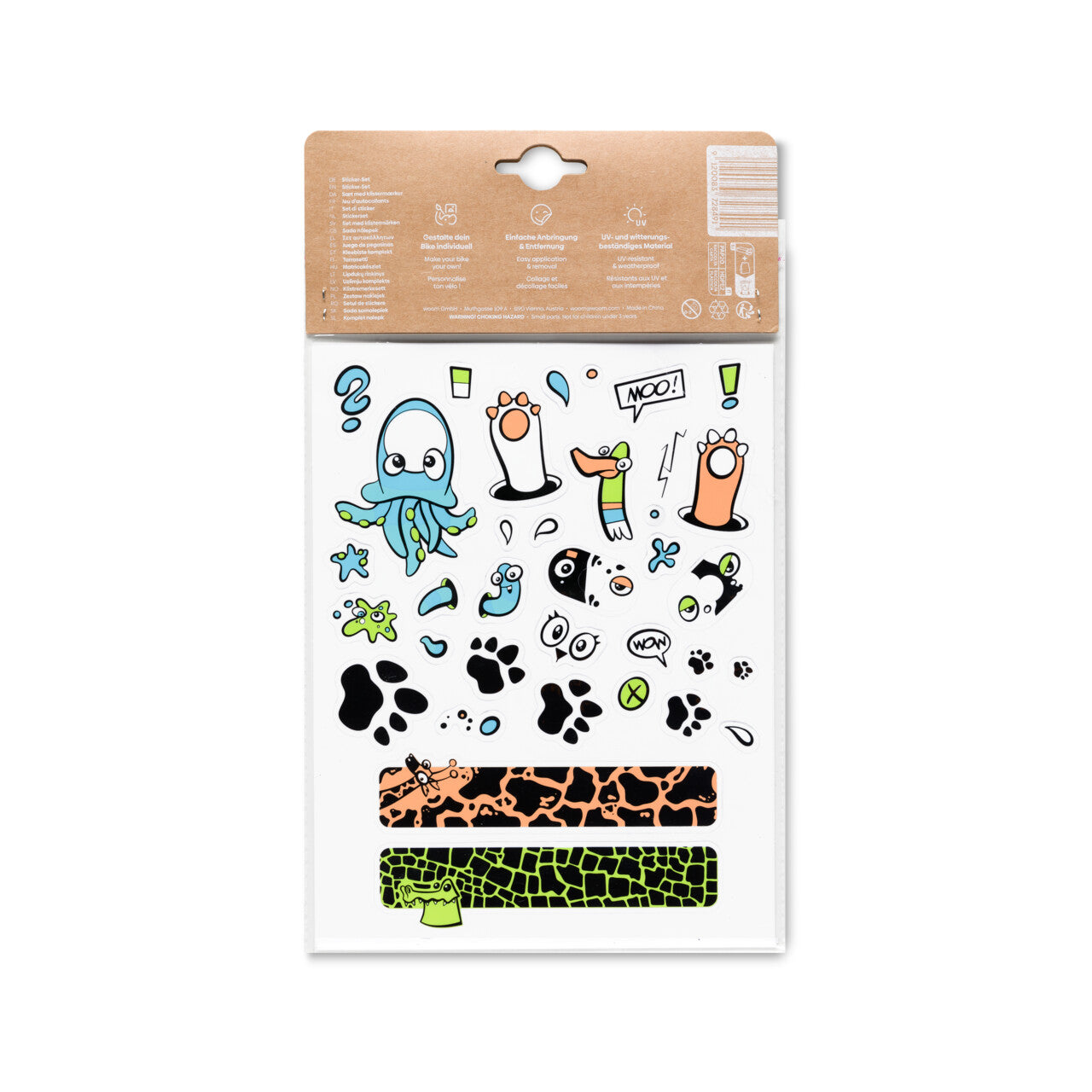 Stickere de bicicletă pentru copii, durabile și ușor de aplicat – Woom ...